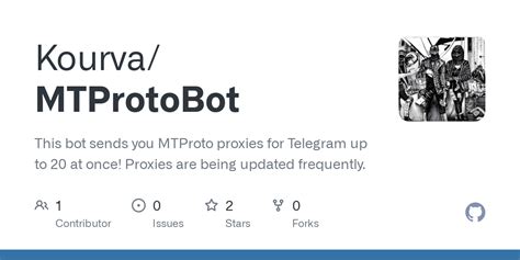 Github Kourvamtprotobot This Bot Sends You Mtproto Proxies For