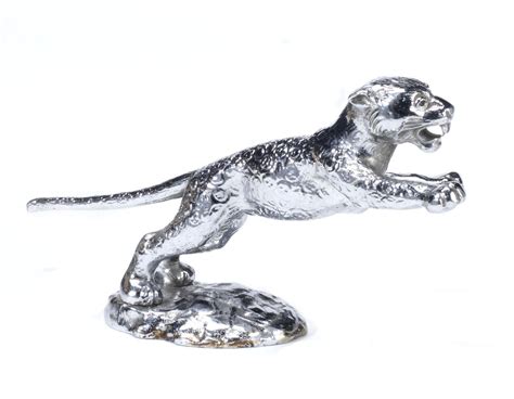 Bonhams Cars A Leaping Jaguar Mascot By Desmo Late 1930s