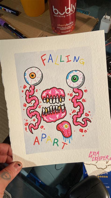 Pretty Unusual 🤷‍♀️ Posca Pens And Arches Cold Press Paper Runusualart