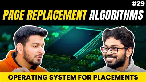 Lecture 29 Page Replacement Algorithms How To Implement LRU