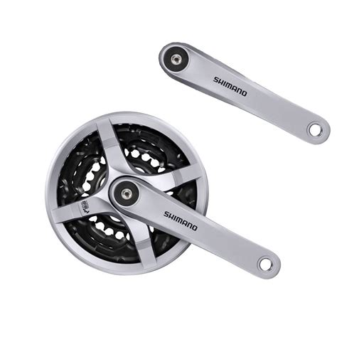 Shimano Tourney Kurbelgarnitur FC TY Vierkant Zähne für x fach silbern h