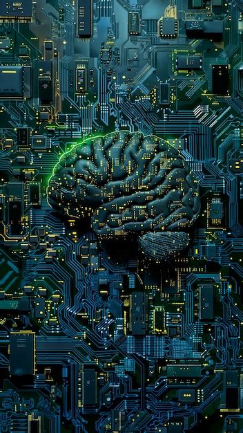 디지털 아트 오브 Ai 기술 배경 Ai 생성 이미지
