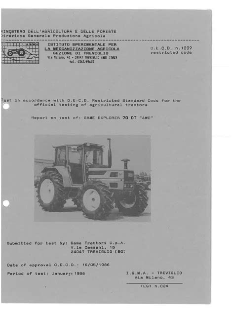 Same Explorer 70 Dt Nr1007 1986 Englisch Pdf