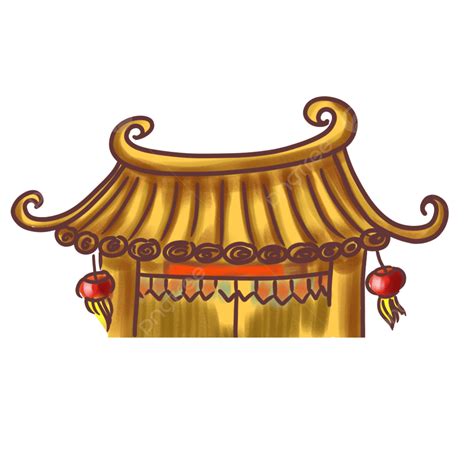 Elementos Ilustrados De Puertas Pintadas A Mano Png Material Puerta