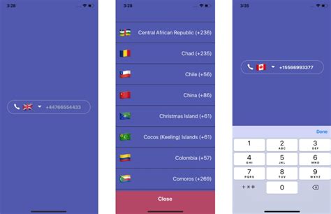 React Native International Mobile Phone Input