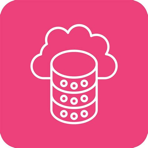 Cloud Storage Line Round Corner Background Icons 14807202 Vector Art At Vecteezy