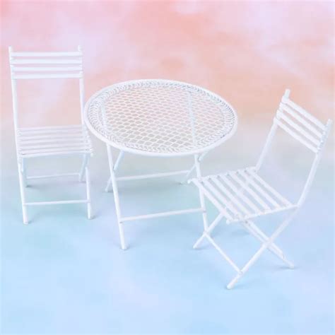 SCULPTURE MOBILIER D EXTÉRIEUR Meubles De Miniatures Micro Chaises De