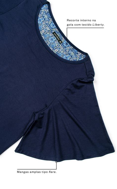 Pijama Blusa Manga Curta Com Capri Tina Compre Online