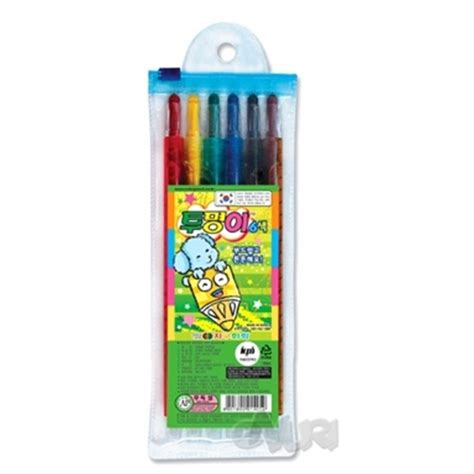 지구화학 투명이 색연필 샤프식 [6색] 최저가 쇼핑 정보 에누리가격비교
