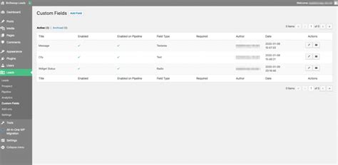 Custom Fields Add On For Leads Crm Bizswoop