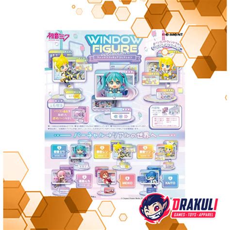 Promo Toys Re Ment Hatsune Miku Window Set Of 6 Cicil 0 3x Jakarta