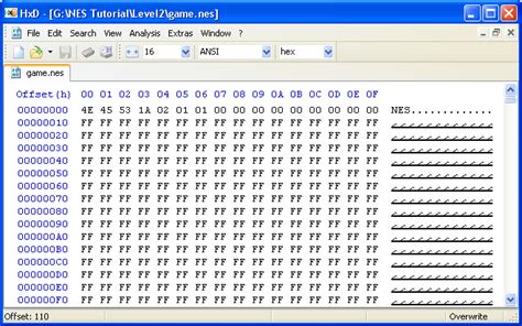 Nes Programming Tutorial Ines Header