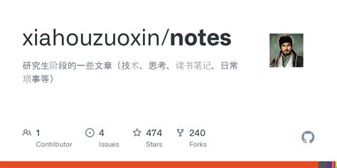 Notes Md At Master Xiahouzuoxin Notes Github