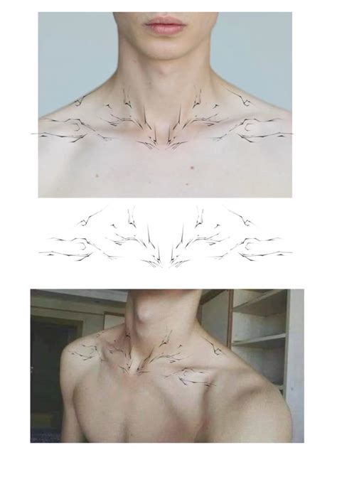 эскиз тату шея Tattoo Sketches Tattoo Pattern Cool Chest Tattoos