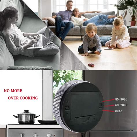 Digital Kitchen Timer Large Magnetic Led Countdown Timer With Constant Light Function For