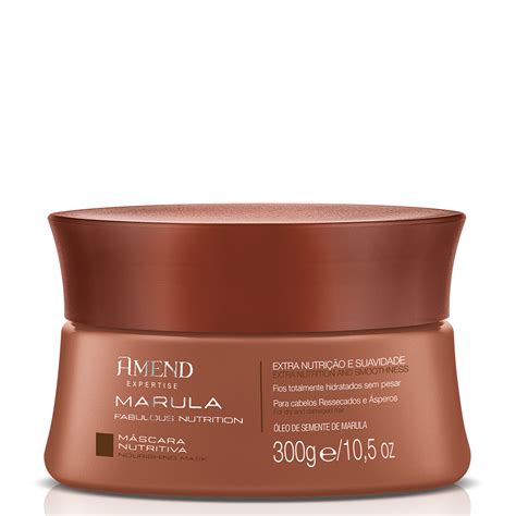 Máscara Nutritiva Amend Expertise Marula Fabulous Nutrition 300g