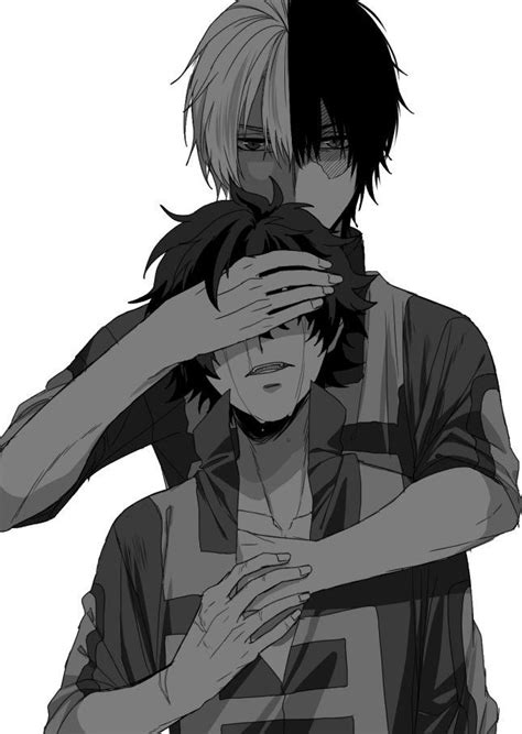 Todoroki Shouto And Midoriya Izuku Anime Aşk çifti Animasyon Savaşçılar