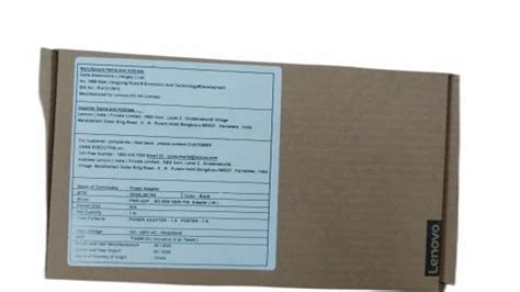 Original Genuine Lenovo Ideapad Laptop Charger Power Adaptor Adl Wck At Rs Piece In Mumbai