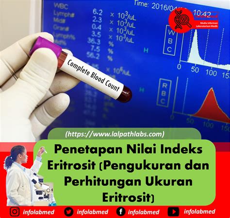 Penetapan Nilai Indeks Eritrosit Pengukuran Dan Perhitungan Ukuran