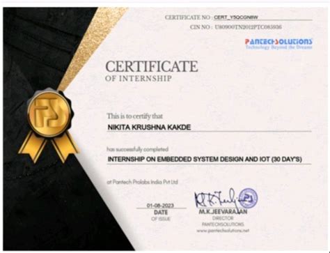 Nikita Kakde On Linkedin Embeddedsystems Pantechsolutions