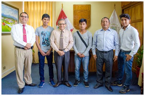 Rector Unsm Da La Bienvenida A Estudiantes De La Universidad Nacional