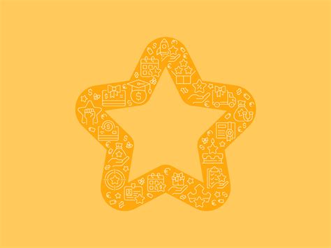 Star Pixel Perfect Shaped Concept Filled With Editable EpicPxls