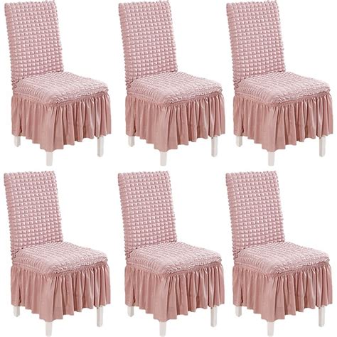 6 броя калъф за стол Пепел от рози