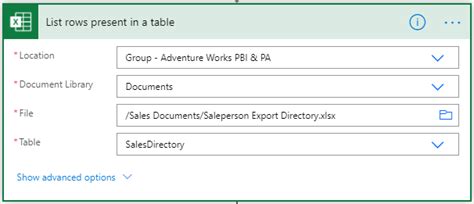 針對 Excel Online 資料表或 Sharepoint 清單中的各資料列匯出編頁報表 Power Bi Microsoft Learn