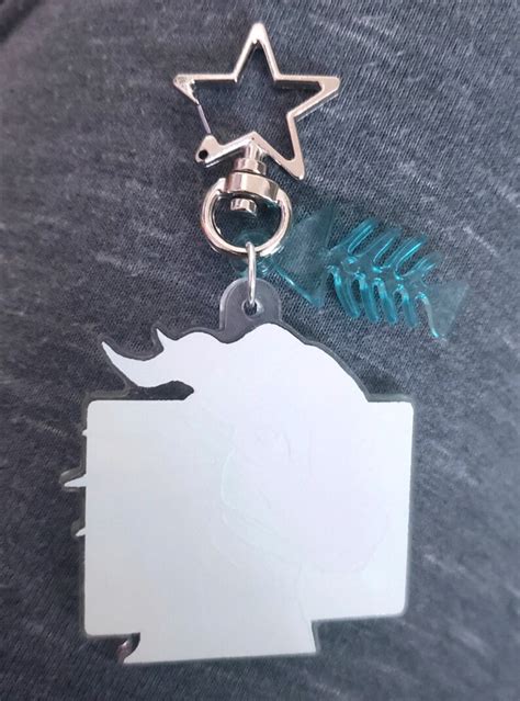 Glory Wings Of Fire Acrylic Charm Keychain Etsy