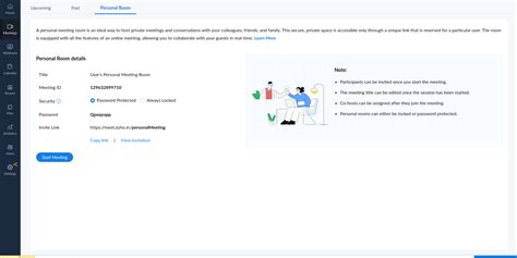 Latest Updates In Zoho Meeting Personal Meeting Rooms And Zoho Meeting Annotator