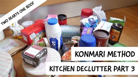 Konmari Kitchen Declutter Part 3 Youtube