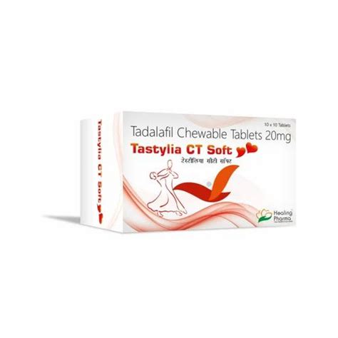 Tadalafil Chewable Tablets At Rs 250 Stripe Tadalafil Tablets In