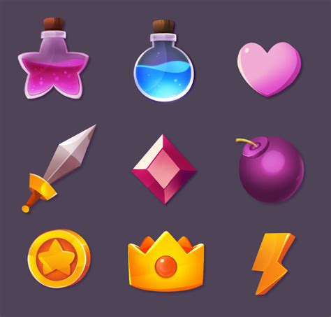 Make 2d Game Icons By Tutulaladuck Fiverr