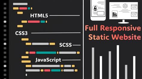 Develop Your Static Full Responsive Website Using With Html Css Js By