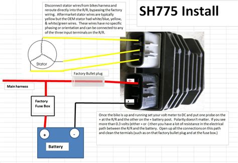 Shindengen Sh775 Regulator Rectifier Wiring Kzrider Forum Kzrider