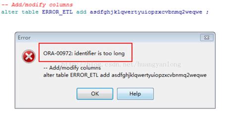 Oracle表名 字段名等对象的命名长度限制oracle字段名称最大长度 Csdn博客