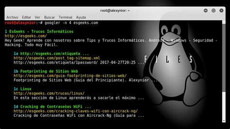 Googler Cómo buscar en Google desde la Terminal Linux EsGeeks