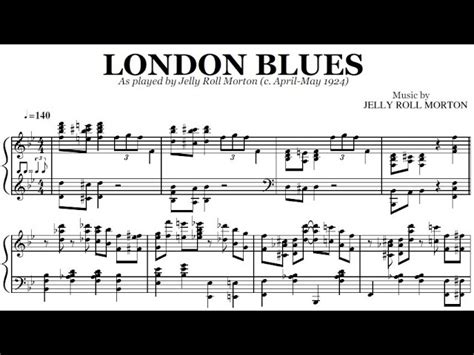 Jelly Roll Morton Sheet Music Jelly Roll Morton Piano Rolls Free
