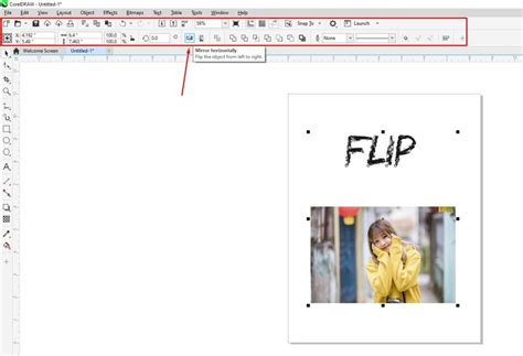 How To Flip Objects And Images On CorelDRAW Void Graphics