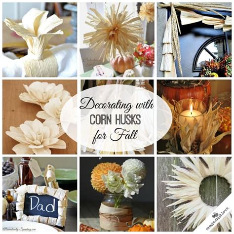 Decorating With Corn Husks