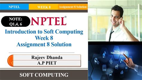 Nptel Introduction To Soft Computing Assignment 8 Solution Jan