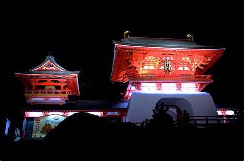 源平 night in 赤間神宮 風の吹く儘 気の向く儘