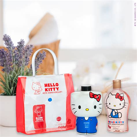 Hello Kitty Brasil O Kit Para Celebrar Os 45 Anos Da Hello Kitty Feito Pela