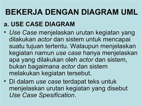 Materi Uml Unified Modelling Language Ppt
