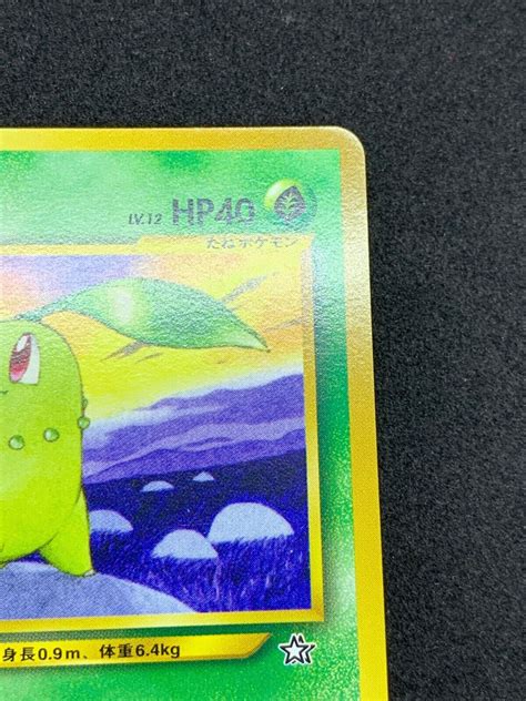 Mavin Chikorita No152 Pokemon Card Japanese Whf Promo Nintendo Very Rare
