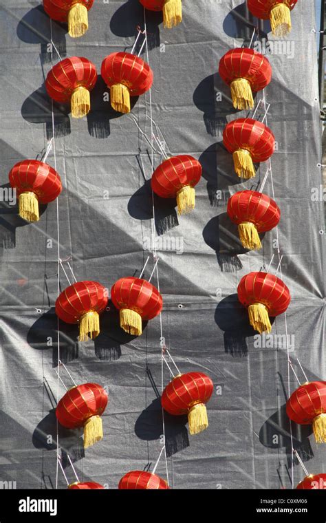 Chinese New Year Celebrations In Piazza Del Popolo Square Rome Stock