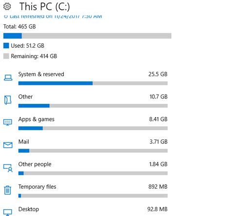 How To Do Free Disk Space In Windows 10 Settings App Technoresult