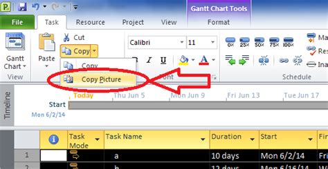 How To Export Gantt Chart From MS Project Mohammed M Alani