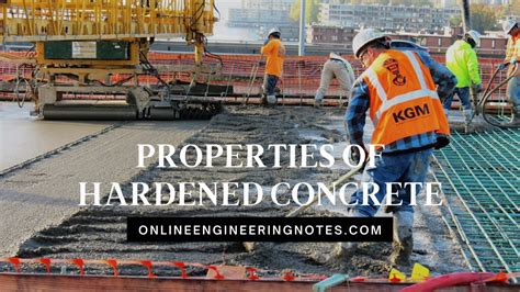 Properties Of Hardened Concrete Deformation Of Hardened Concrete