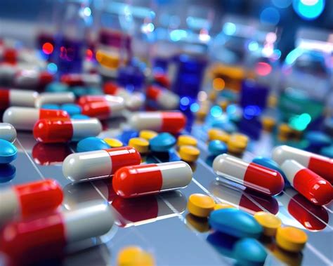 Professional Lab Conducting Pharmaceutical Advances Closeup On